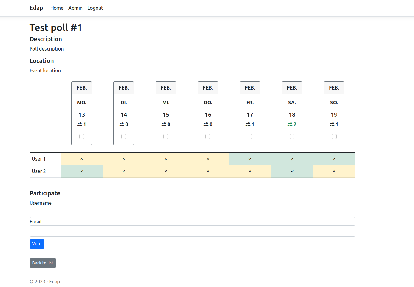 GitHub - philipp-meier/Edap: :date: A very simple .NET appointment planner with OpenID Connect ...